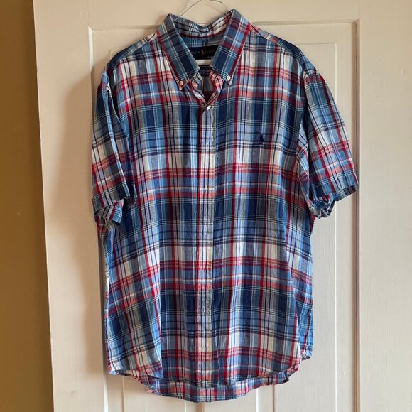 Polo Ralph Lauren | Shirts | Mens Polo Ralph Lauren Short Sleeve Button ...